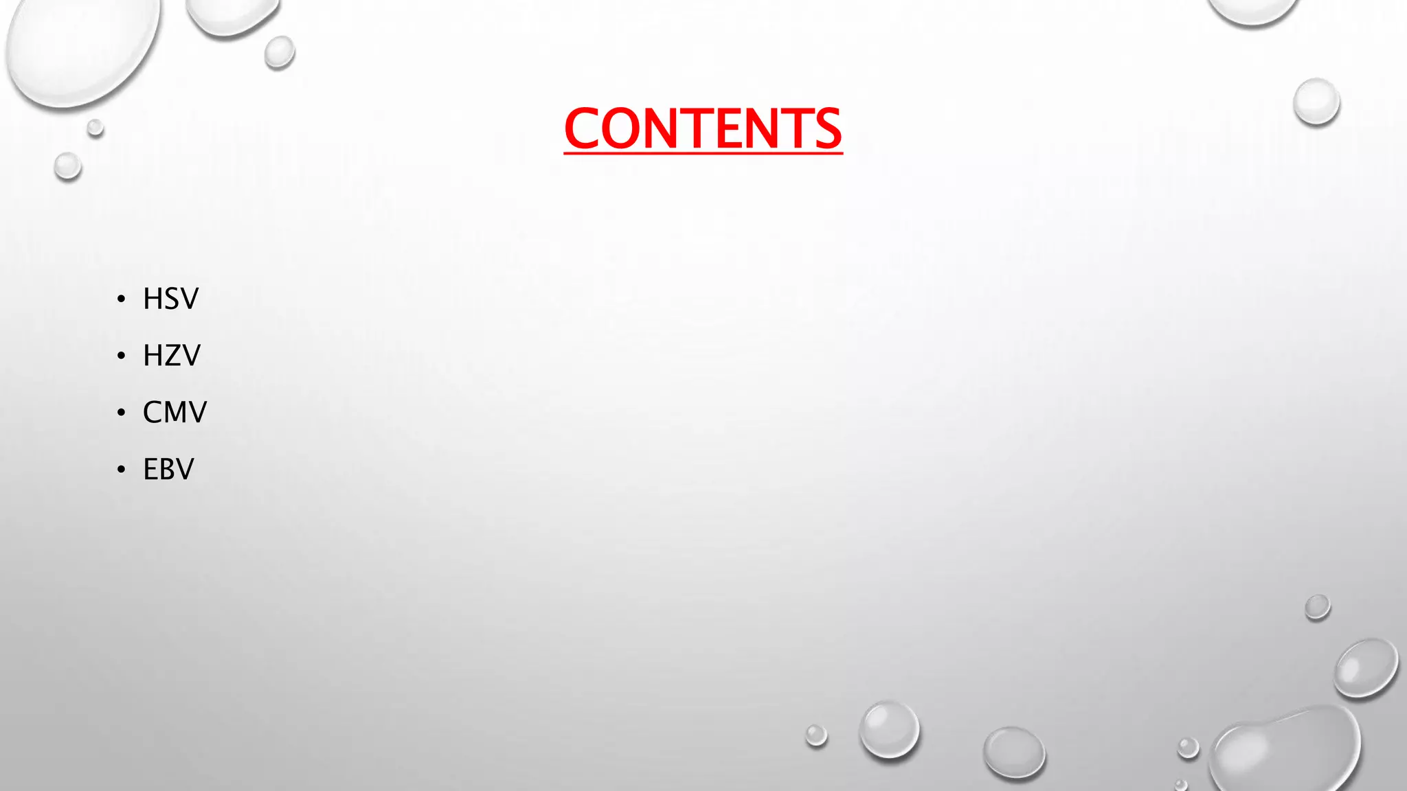 Hsv,ebs,cmv and hzv | PPTX