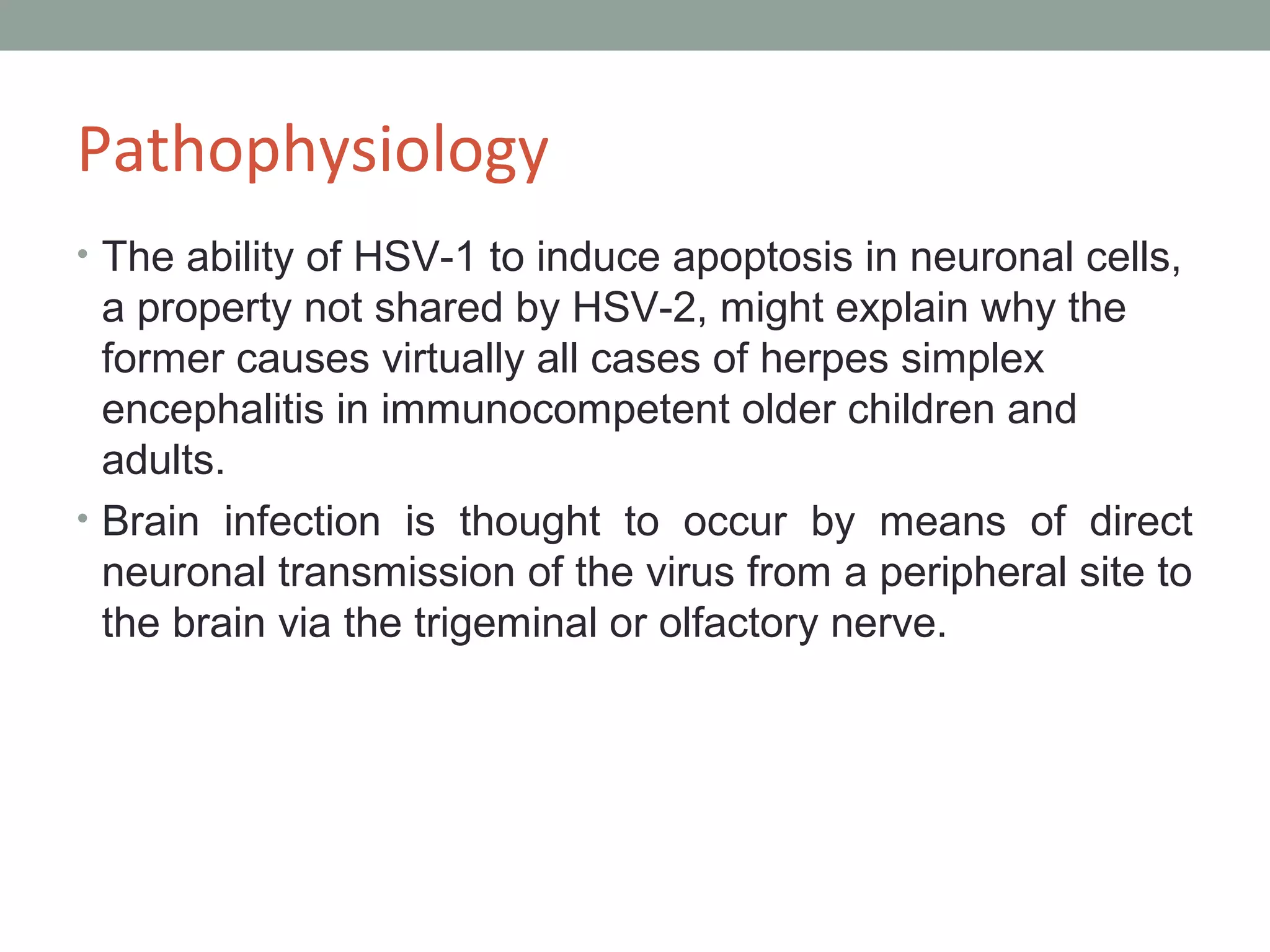 Hsv encephalitis final | PPT