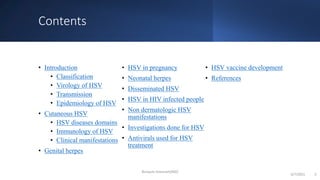 Hsv infections(cutaneous and genital) | PPTX