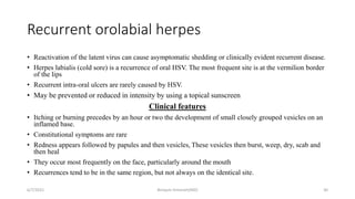 Hsv infections(cutaneous and genital) | PPTX
