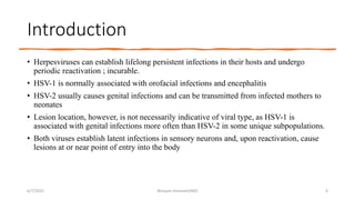 Hsv infections(cutaneous and genital) | PPTX