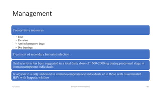 Hsv infections(cutaneous and genital) | PPTX