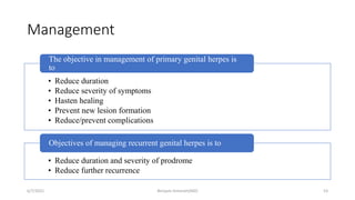 Hsv infections(cutaneous and genital) | PPTX