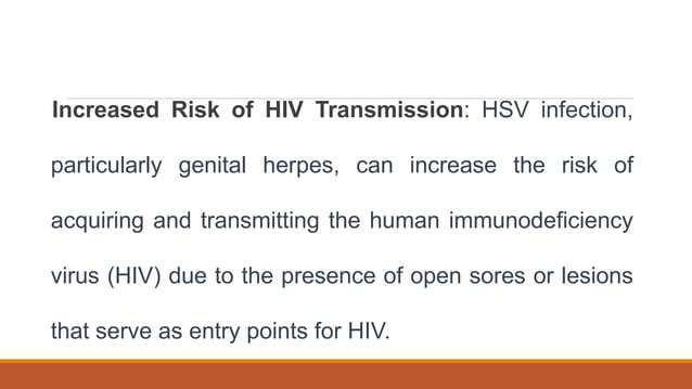 HERPES SIMPLEX VIRUS INFECTIONS PPT.pptx | Infectious Diseases ...
