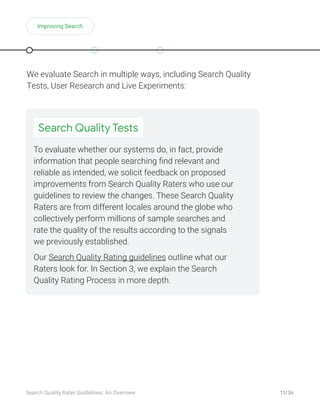 Search Quality Rater Guidelines: An Overview | PDF