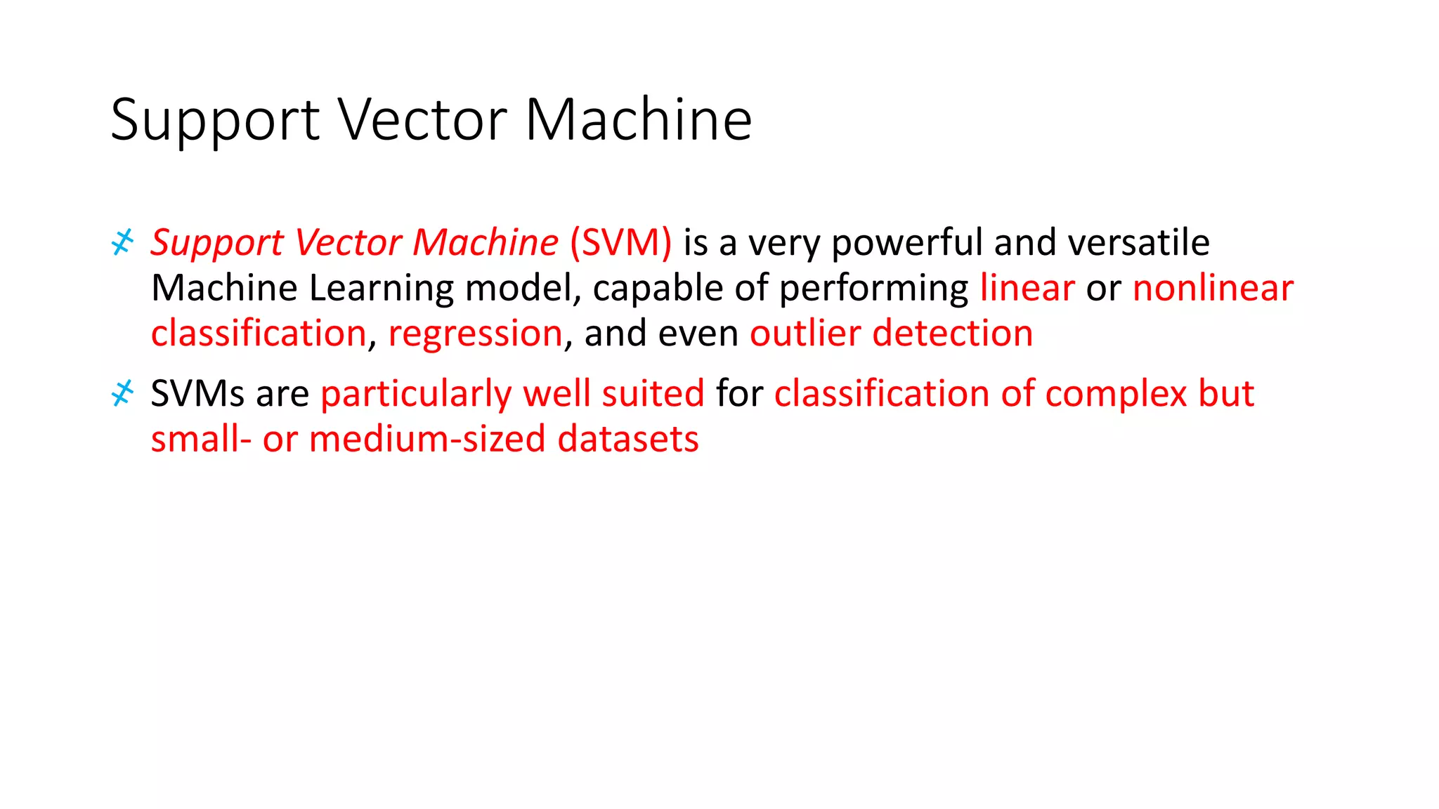 Lecture 23 support vector classifier | PDF
