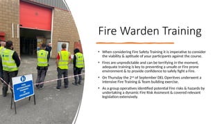 HSW Moment - Fire Safety Practical Training | PPT
