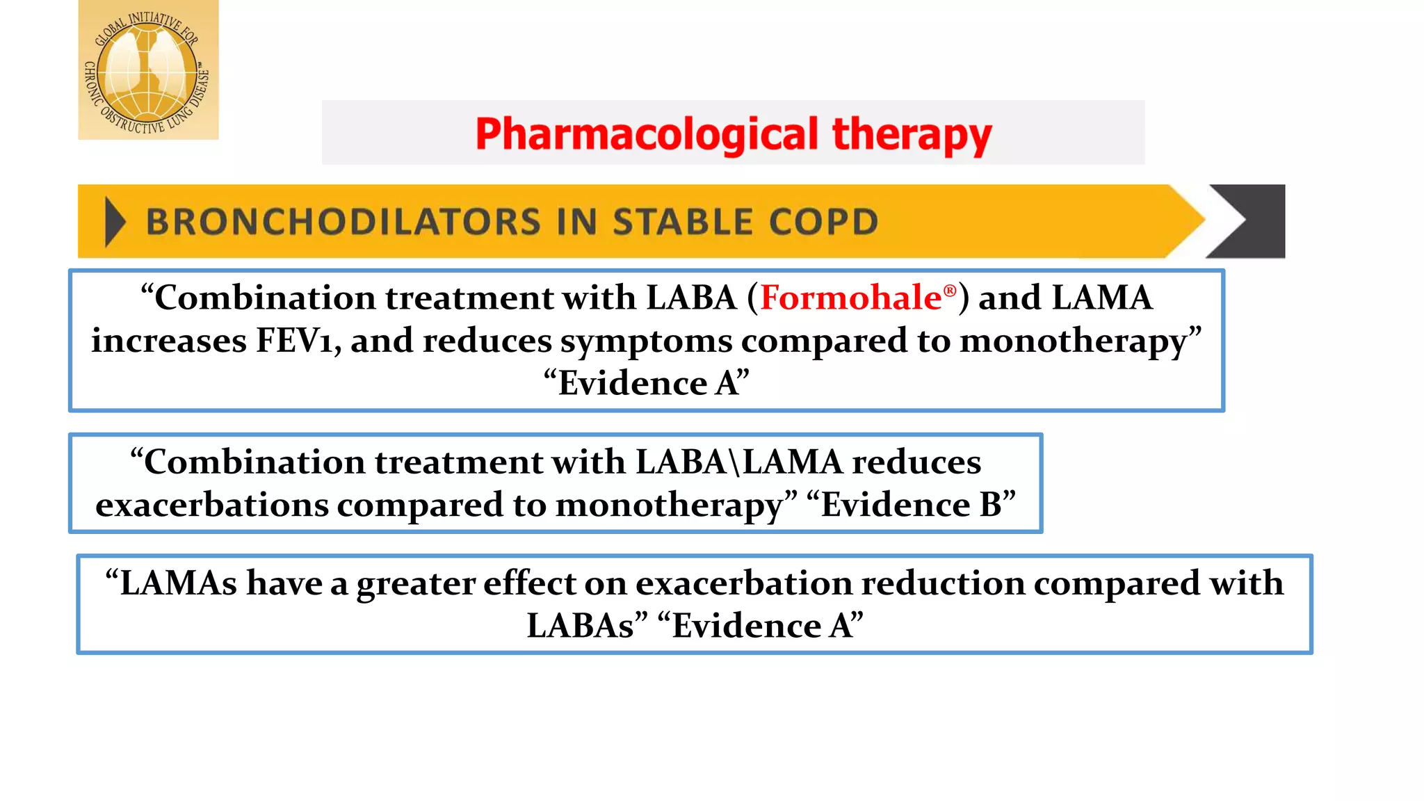 Brief summary on gold 2019 guidelines on copd | PPTX