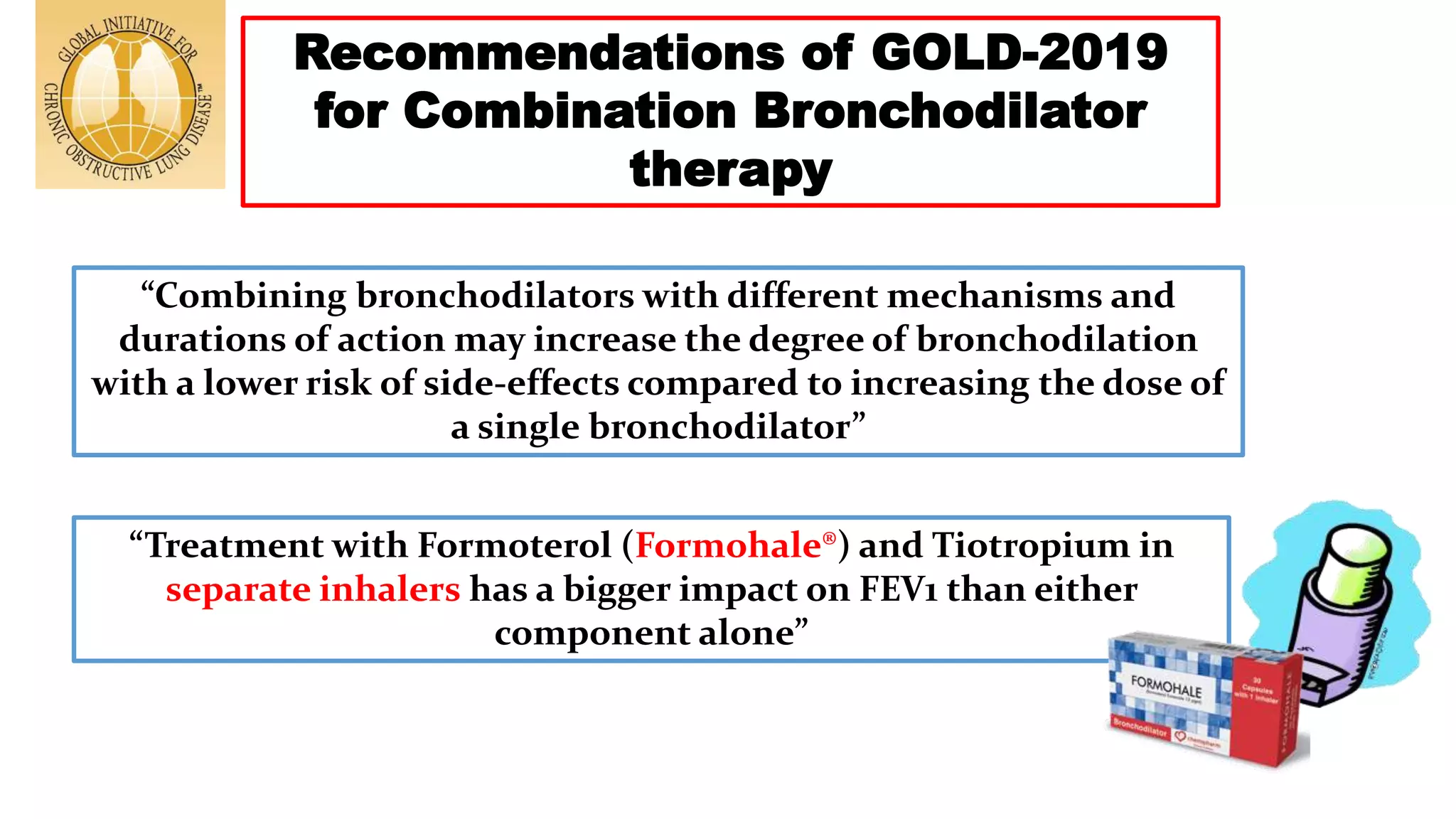 Brief summary on gold 2019 guidelines on copd | PPTX
