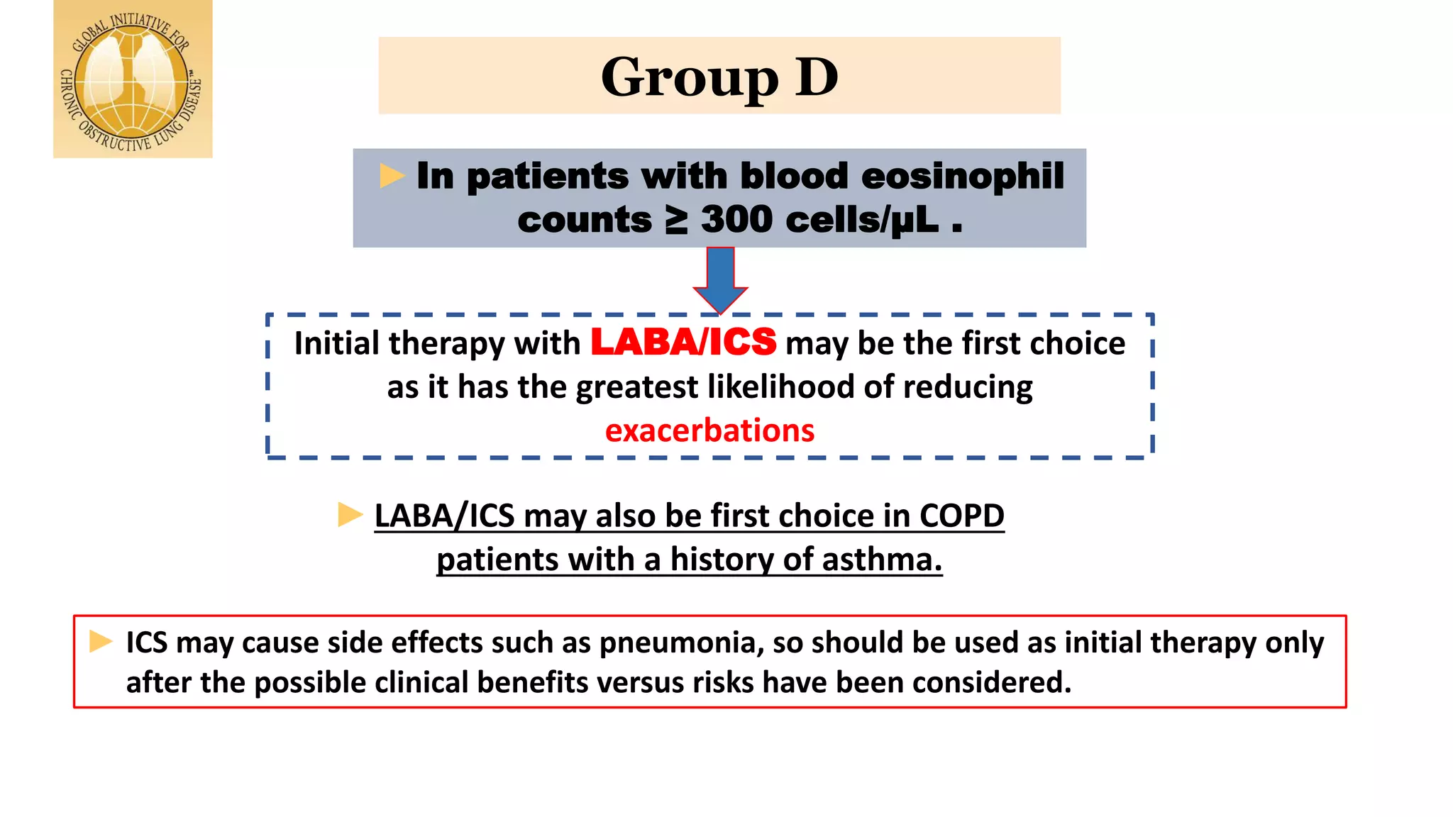 Brief summary on gold 2019 guidelines on copd | PPTX