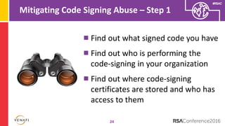 Breaking Closed Systems with Code-Signing and Mitigation Techniques | PDF