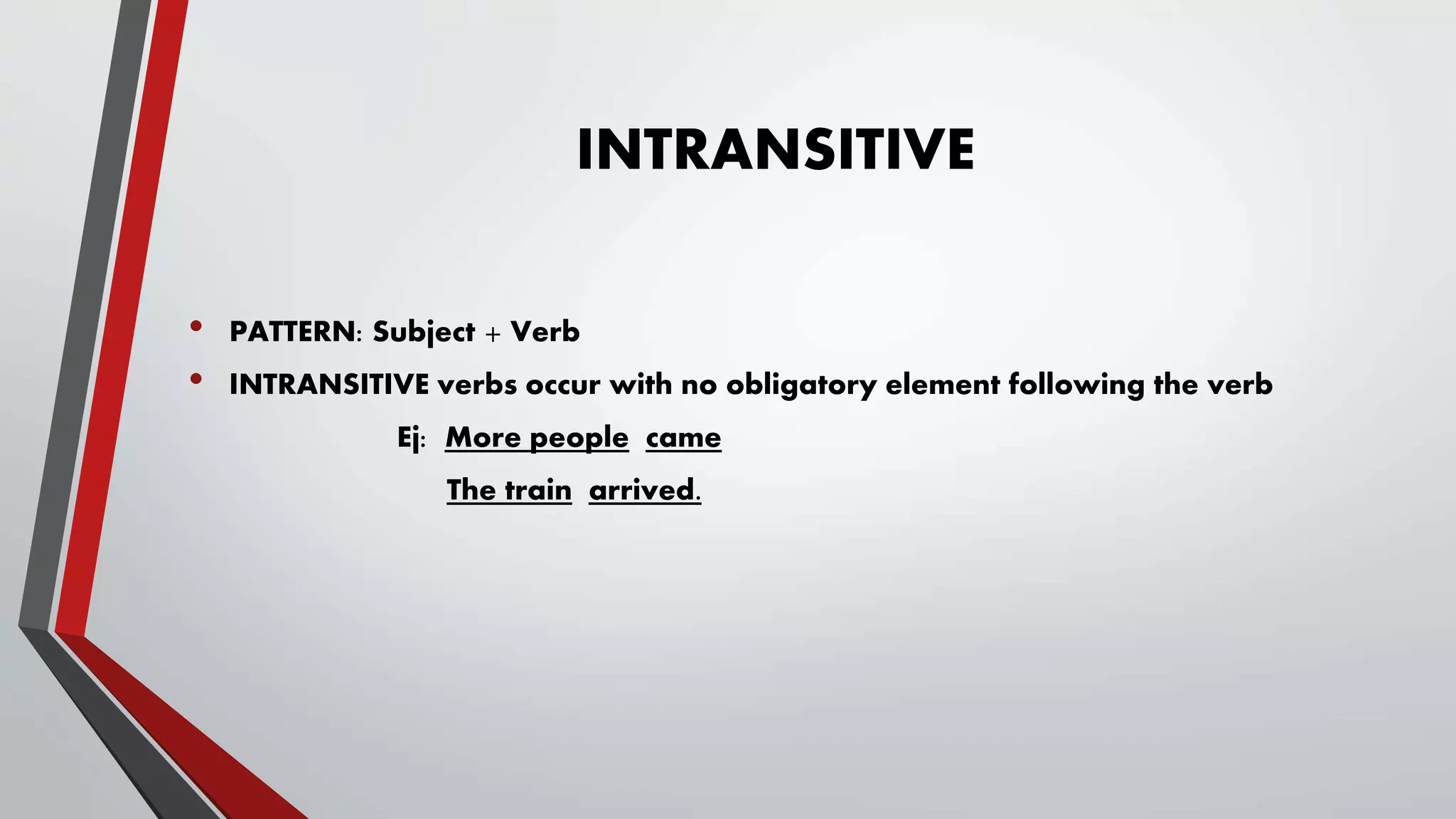 valency patterns | PPSX