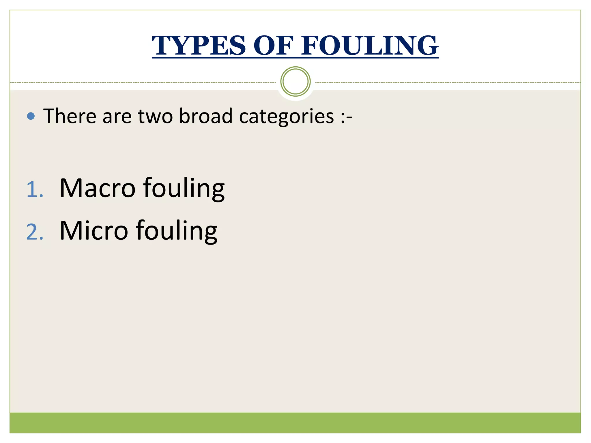 Fouling effects on boiler | PPTX