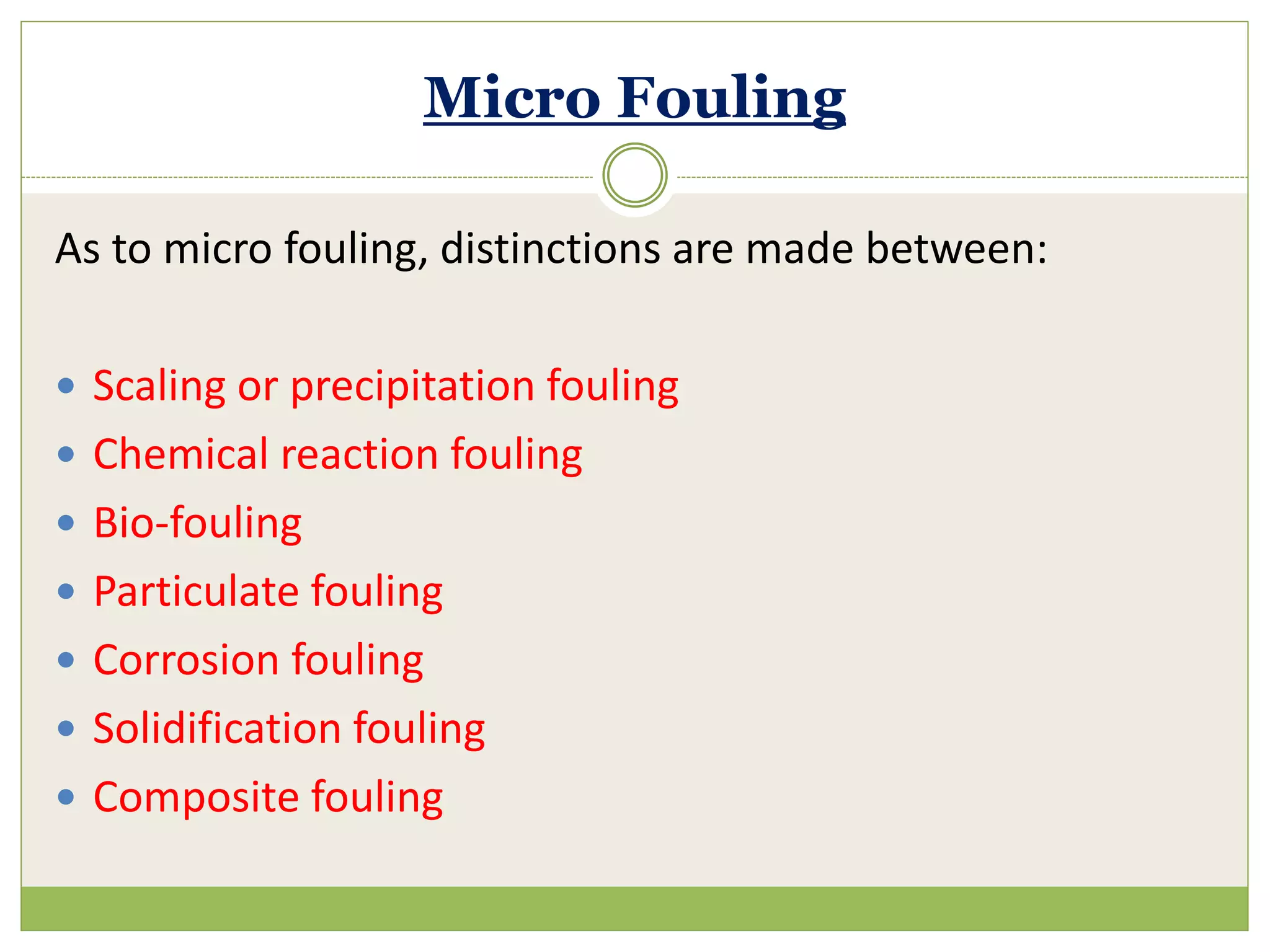 Fouling effects on boiler | PPTX