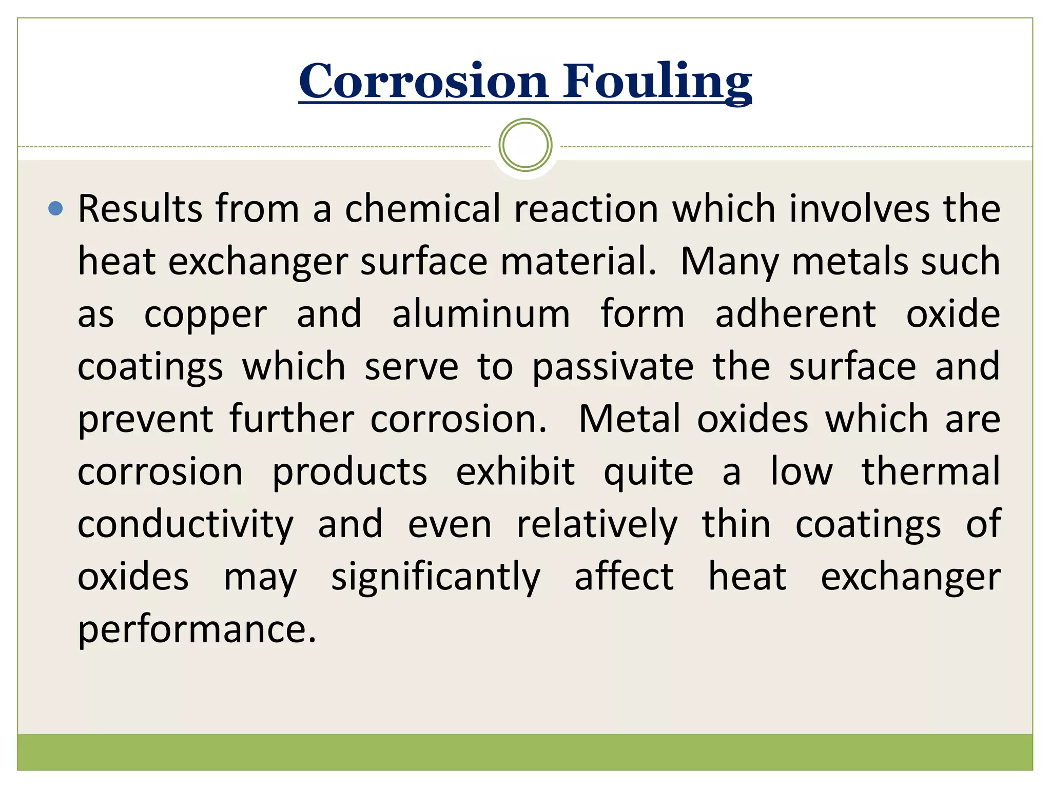 Fouling effects on boiler | PPTX