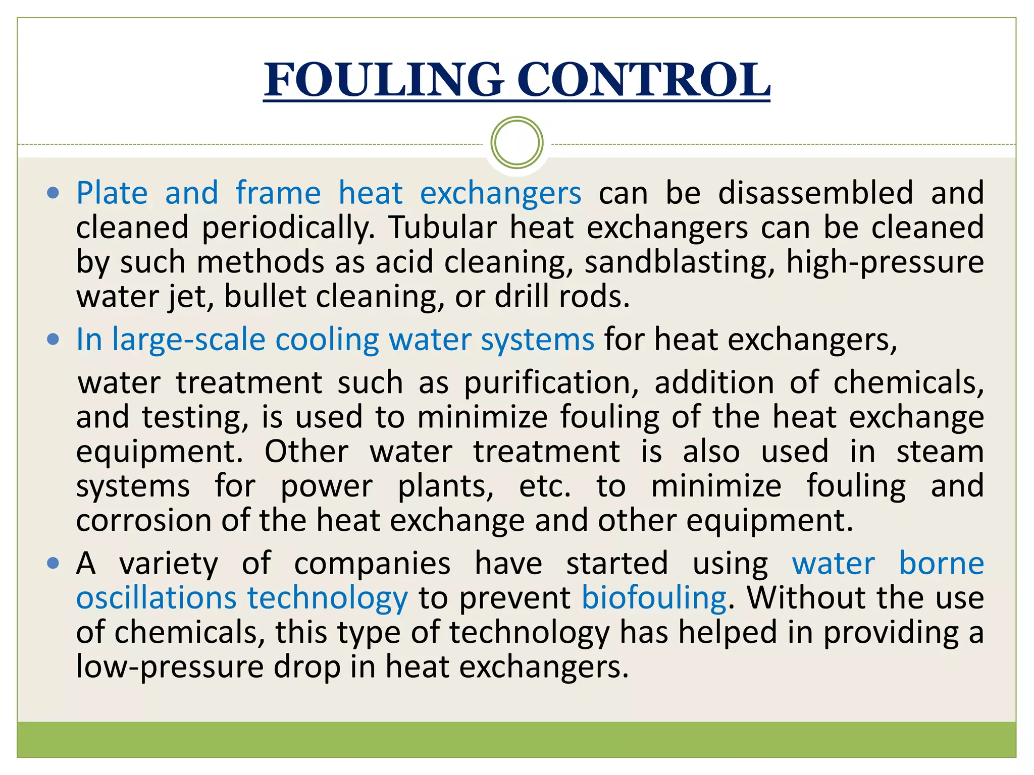 Fouling effects on boiler | PPTX