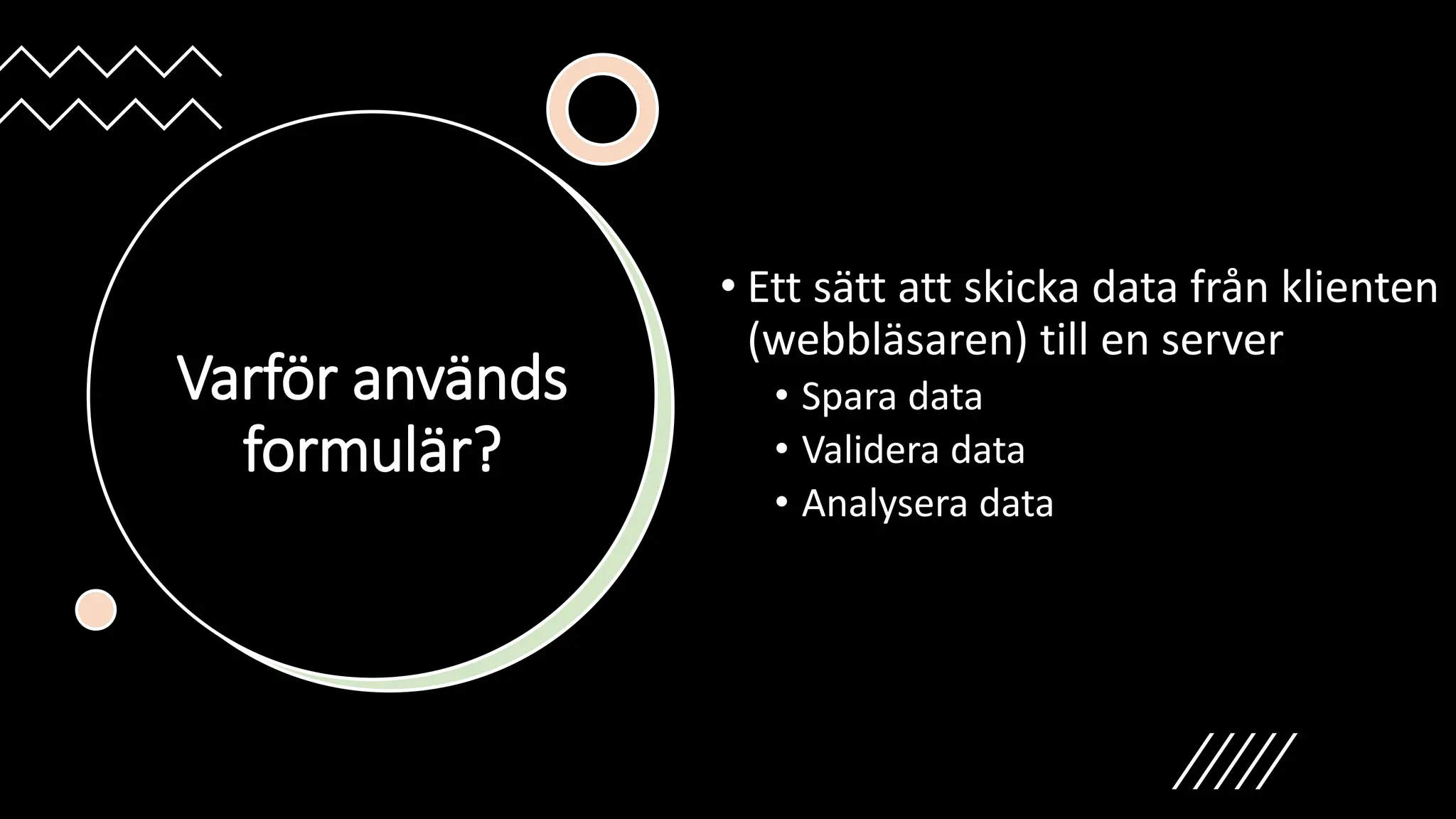 HT24 - Introduktion till webbutveckling - Tabeller och formulär | PPT