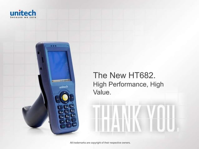 The New Unitech HT682 Handheld Mobile Computer | PPT