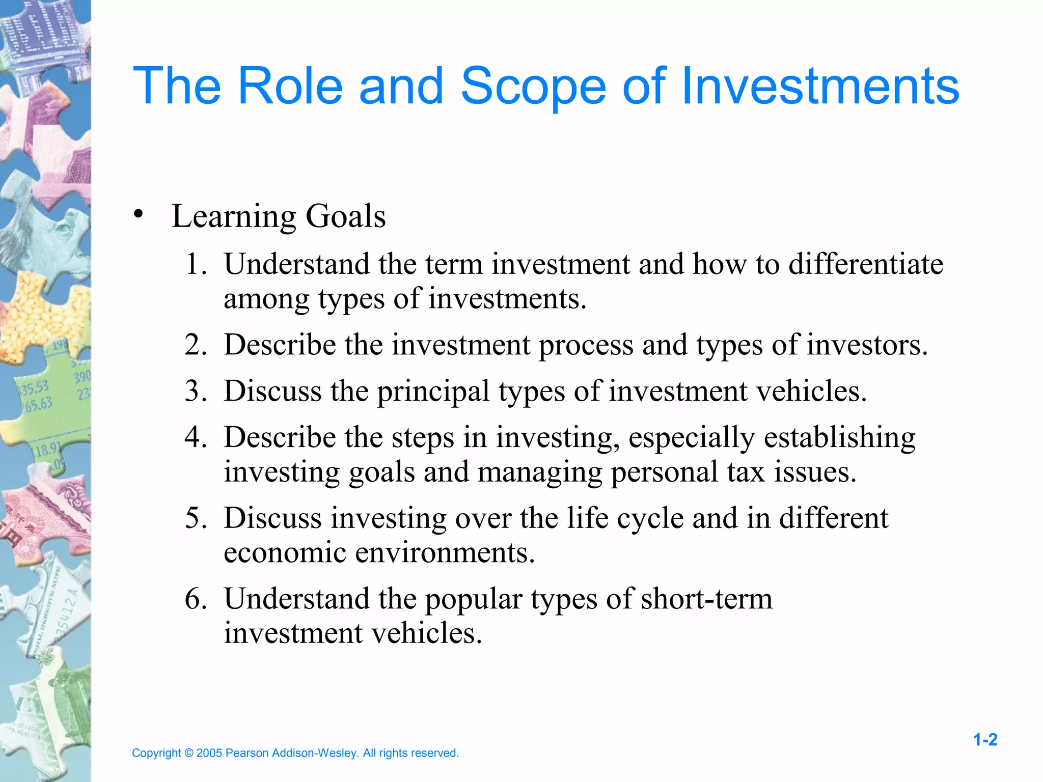 Types of investment | PPT