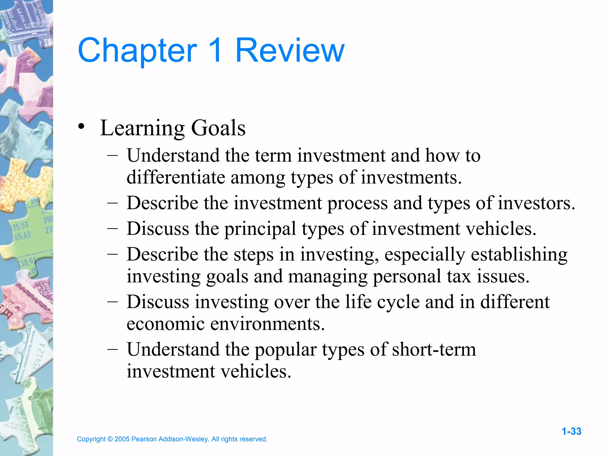 Types of investment | PPT