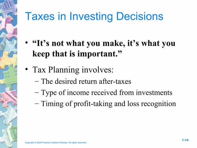 Types of investment | PPT | Stocks and Bonds | Personal Investing