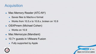 Hunting Mac Malware with Memory Forensics | PPT