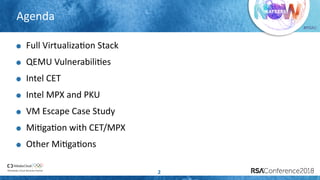 Enhance Virtualization Stack with Intel CET and MPX | PDF
