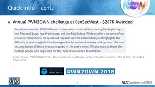 Modern Exploitation: Owning All of the Things | PDF