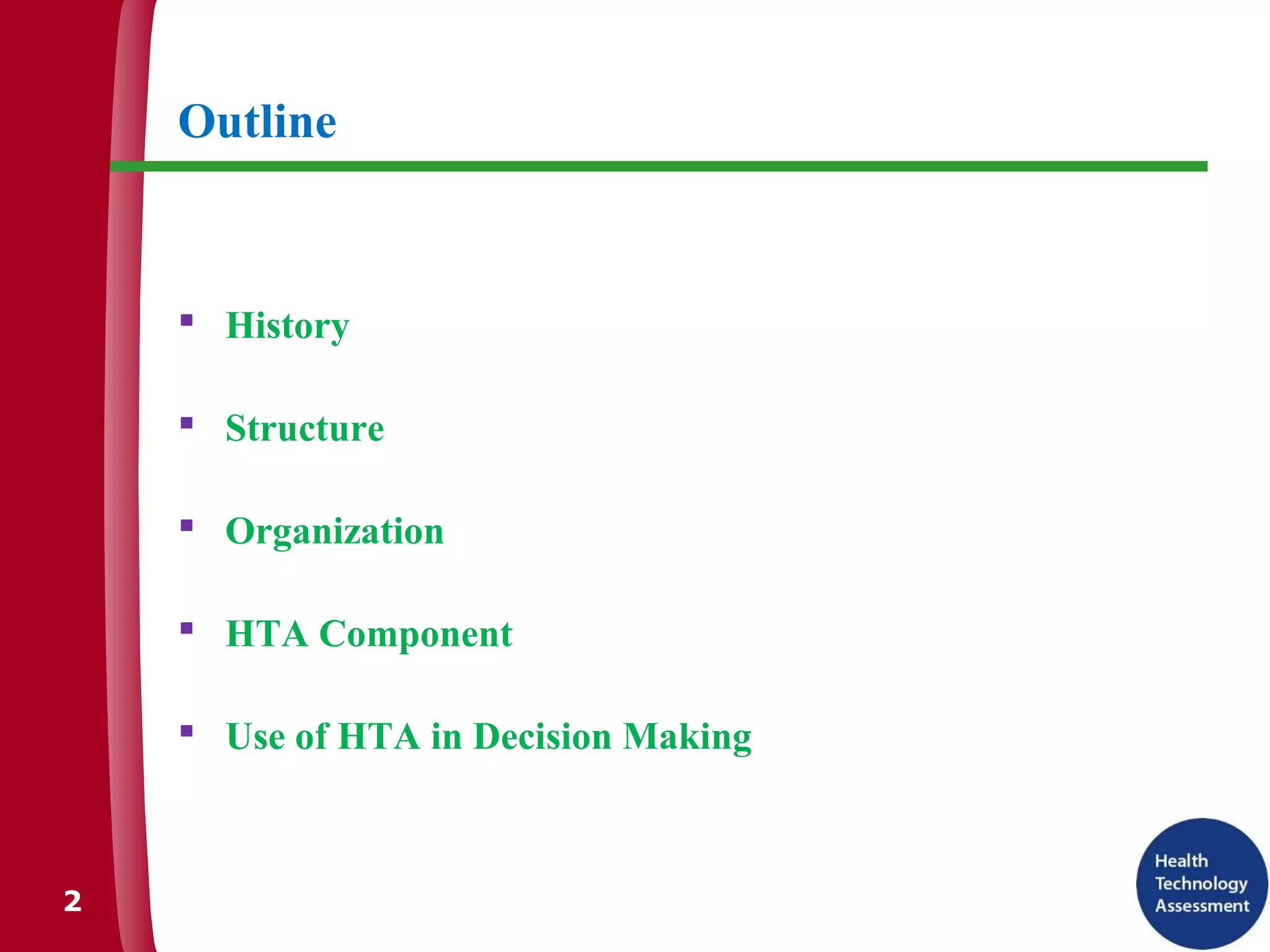 Health technology assessment in the United States | PPT