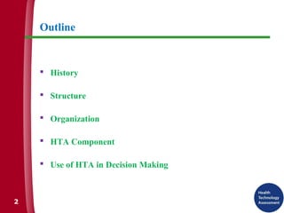 Health technology assessment in the United States | PPT