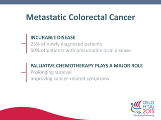 HTAi 2015 - Cost-effectiveness analysis of bevacizumab and cetuximab in ...