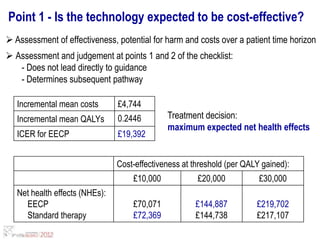 Conditional Coverage. Access with evidence development. Claire McKenna. | PPTX | Medical Health