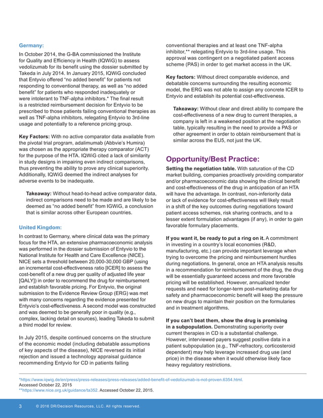 HEALTH TECHNOLOGY ASSESSMENT (HTA) IN EUROPE: | PDF