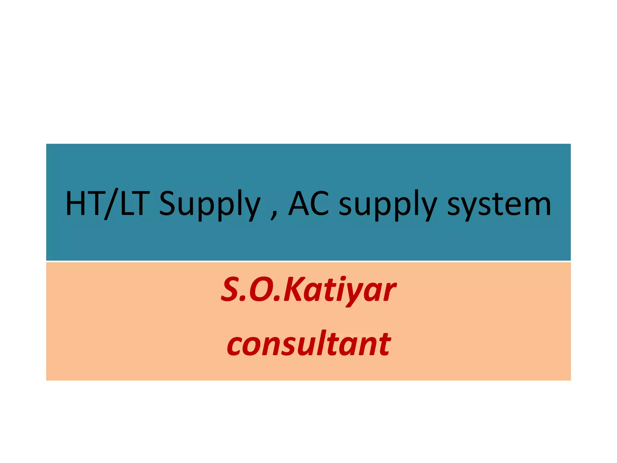 Ht and lt scheme dc system | PPTX