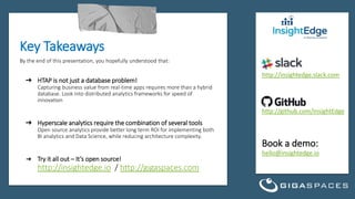 Hybrid Transactional/Analytics Processing: Beyond the Big Database Hype | PPTX | Databases ...
