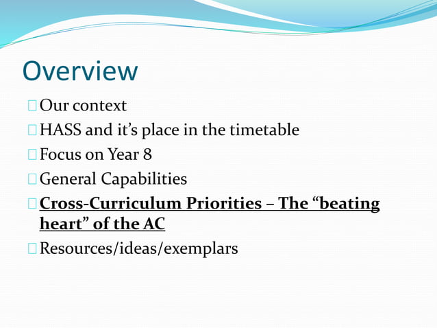 where to now in HASS | PPTX