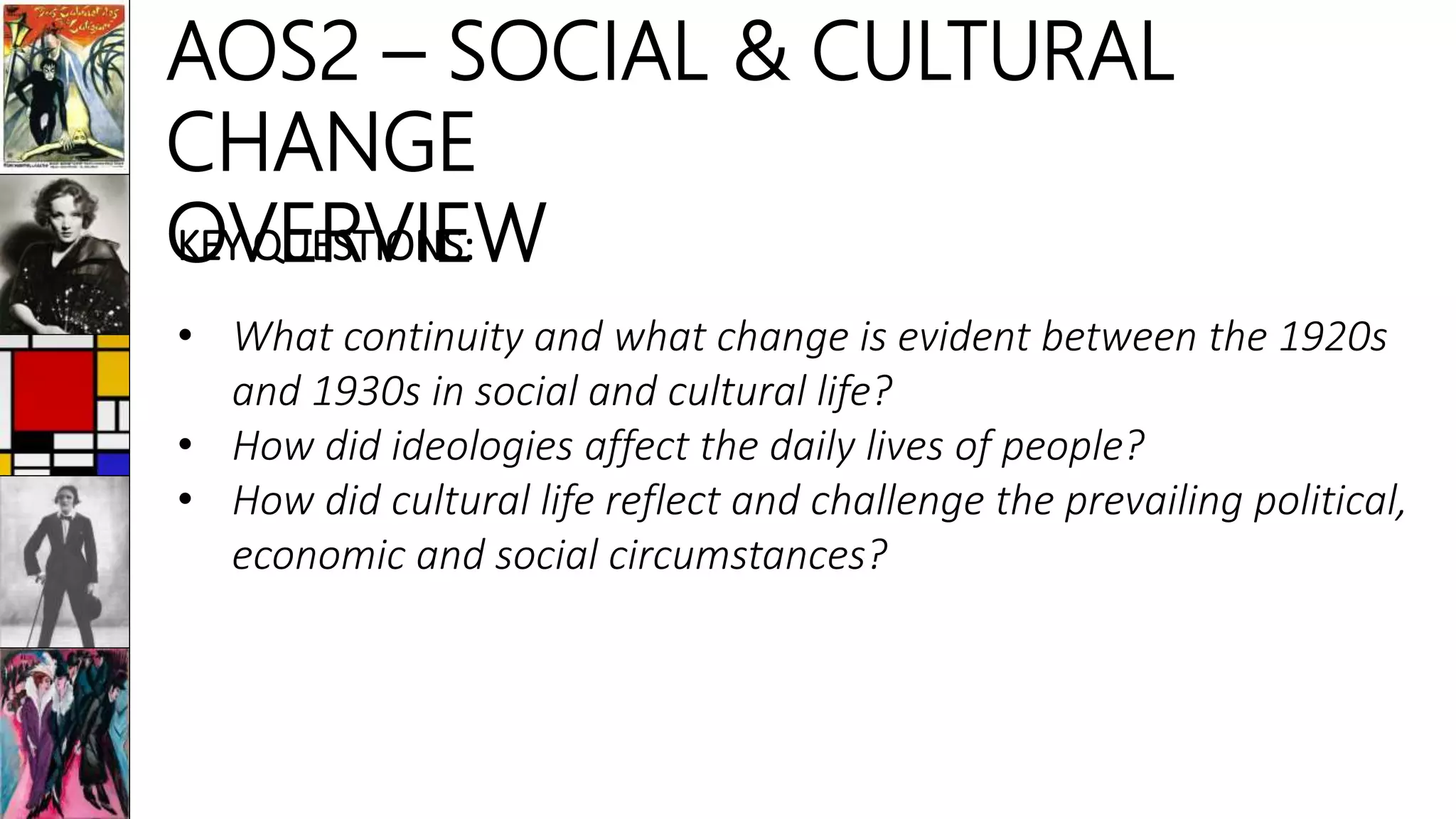 HTAV 2020 Social and Cultural Change in Nazi Germany | PPT