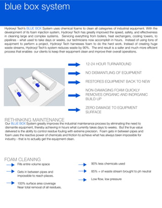 HYDROXYL TECH Blue Box Brochure | PDF