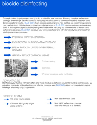HYDROXYL TECH Blue Box Brochure | PDF