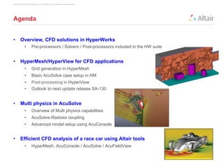 CFD and more with Acusolve and HyperWorks | PDF