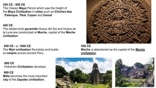 HTC TIME OF civilization FROM 5000BCE TO 1 AD | PPT