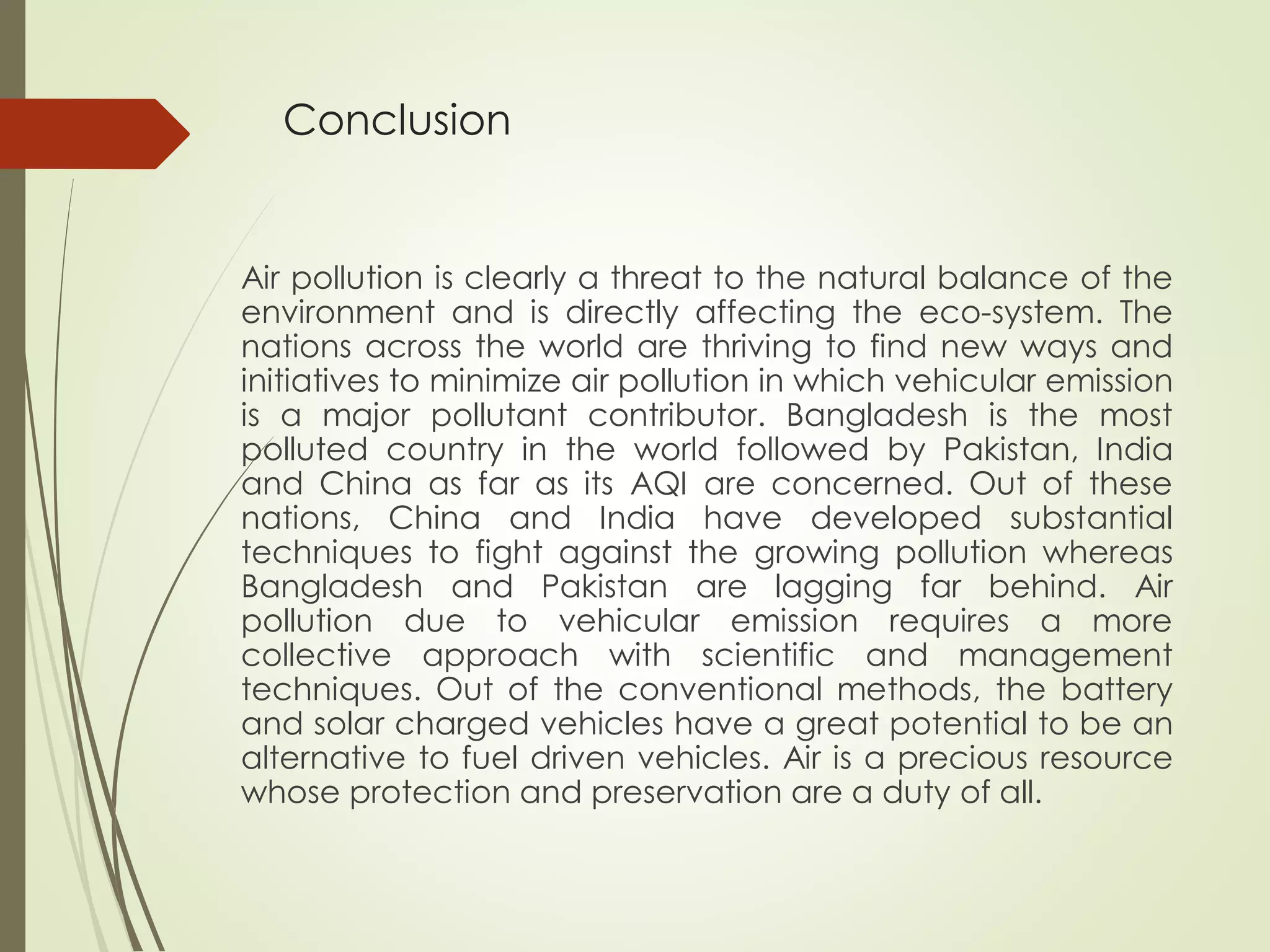 Vehicular Air Pollution Pdf
