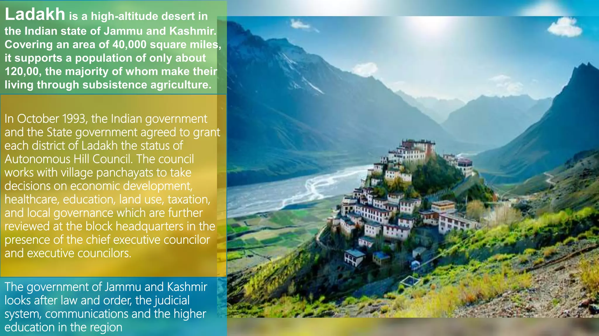 Ladakh _commodity in heritage tourism | PPTX