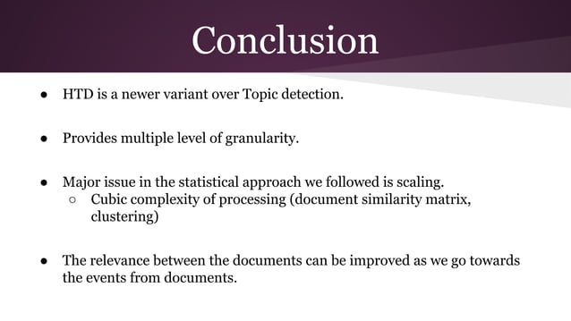 Hierarchical Topic Detection and Representation | PDF