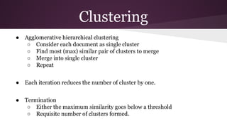 Hierarchical Topic Detection and Representation | PDF