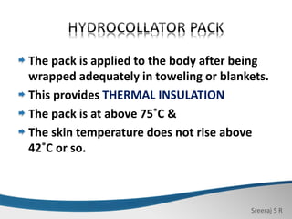 Hydrocollator pack | PDF