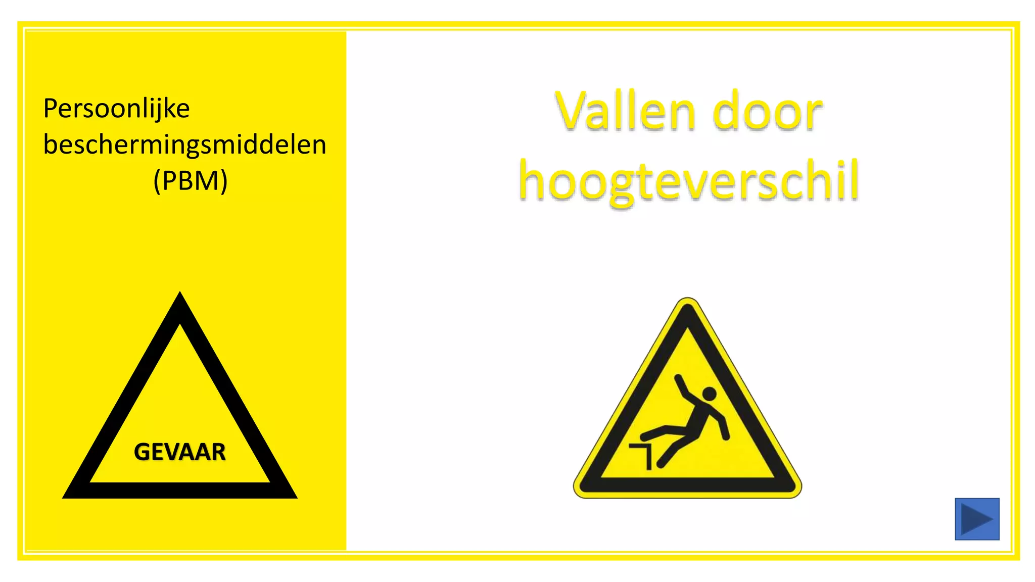 Veiligheidspictrogrammen deel 1: gevaar | PPSX
