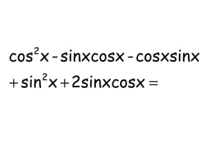 Trig Identities Worksheet Answers | PPT