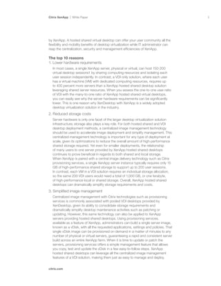 Htg and citrix solutions | PDF