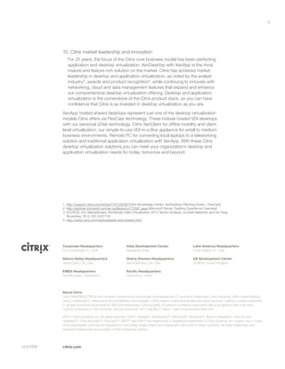 Htg and citrix solutions | PDF